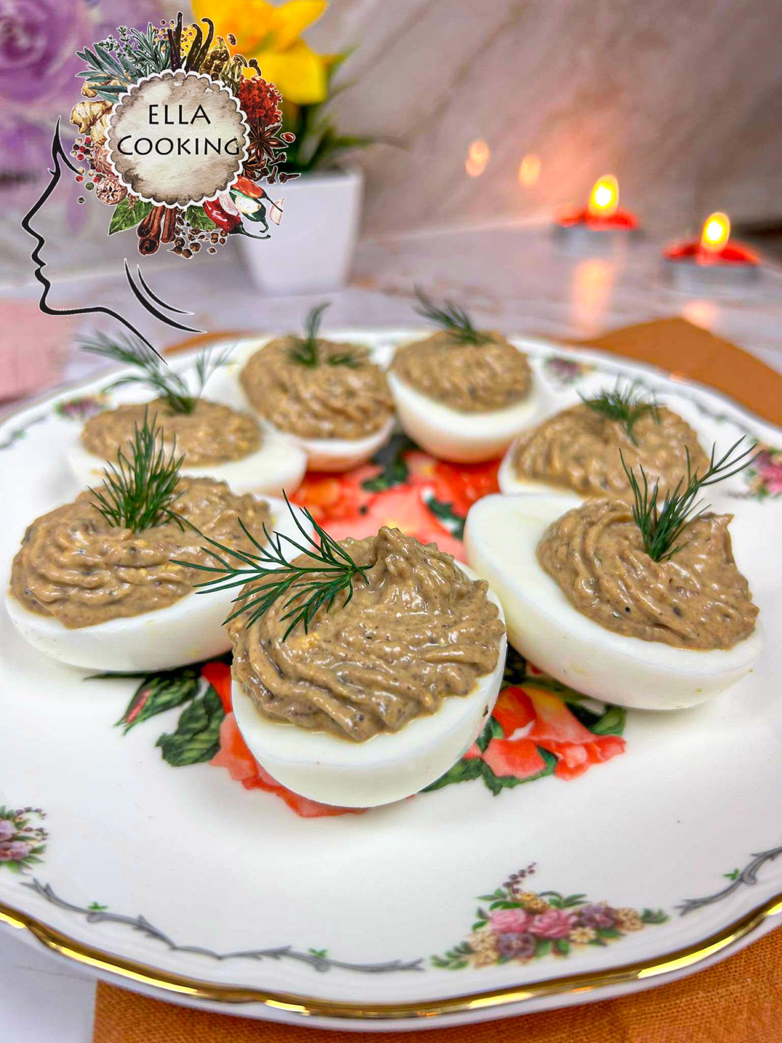 Oua Umplute cu pateu din ficat de pui facut in casa! – Ella Cooking