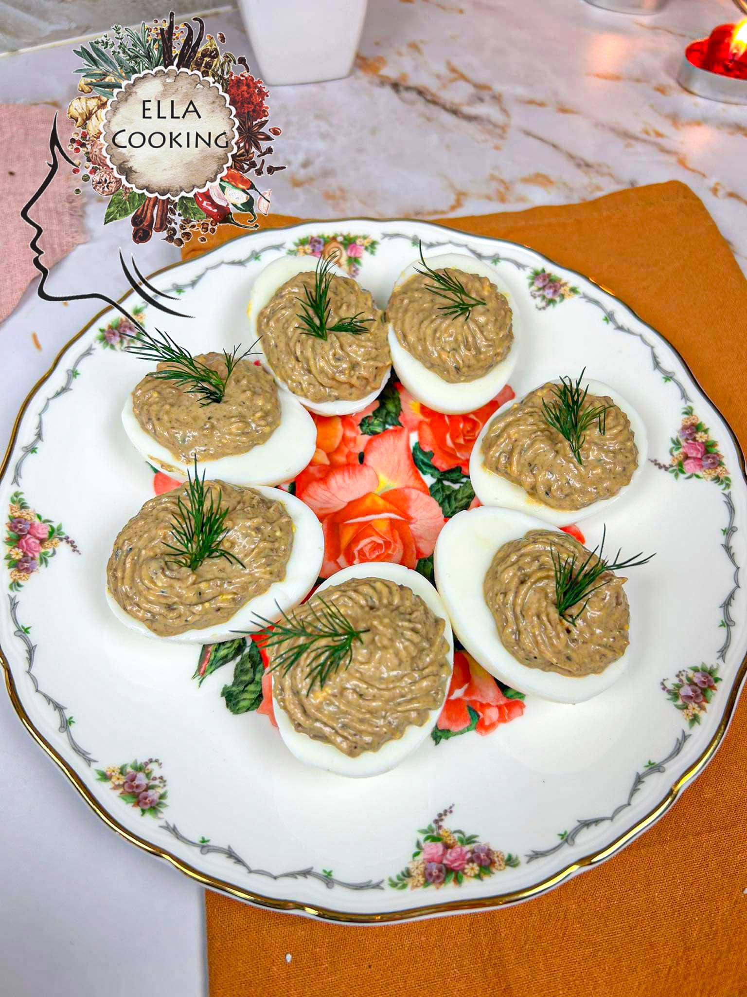 Oua Umplute cu pateu din ficat de pui facut in casa! – Ella Cooking